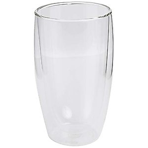 Bodum Pavina Glass, Double-Wall Insulate Glass, Clear, 15 Ounces Each (Set of 2)
