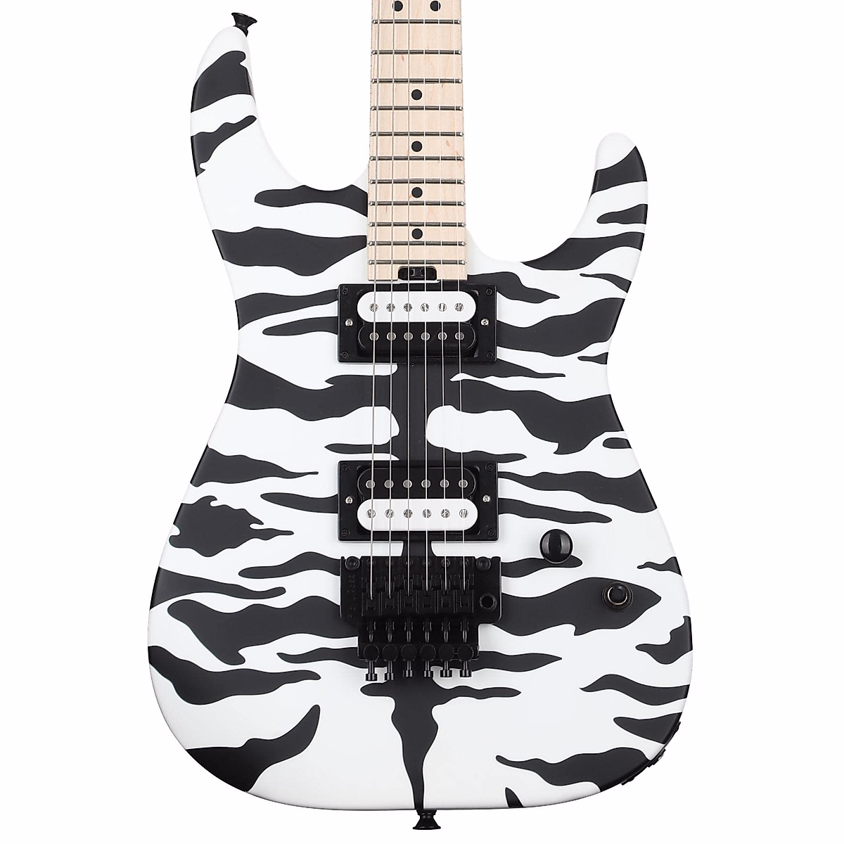 Charvel Satchel Signature Pro-Mod DK22 HH FR M Electric Guitar - White Tiger