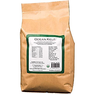 Life Line Pet Nutrition Organic Ocean Kelp Supplement for Skin & Coat, Digestion in Dogs & Cats,10lb, 20210