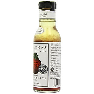 Brianna's Blush Wine Vinaigrette, 12-Ounce Bottles (Pack of 6)