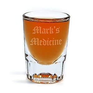 Personalized Shot Glass Engraved with Your Custom Text
