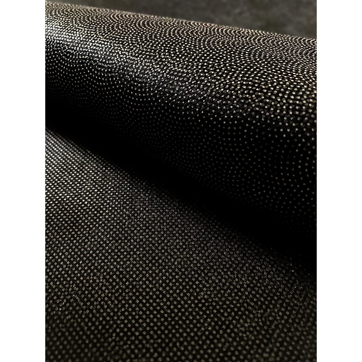 MAROBEE Black Lightweight Fusible Interfacing Iron On for Sewing Projects, (40 Inch x 3 Yard) Non-Woven