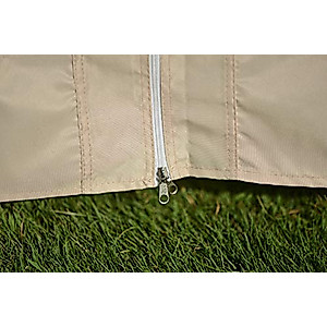 12'x14' Hardtop Metal Gazebo, Outdoor Galvanized Steel Double Roof Canopy, Aluminum Frame Permanent Pavilion with Netting and Curtains for Patio, Backyard, Deck and Lawns