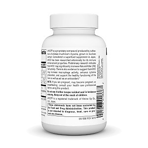 Source Naturals AHCC 750 mg Increases Natural Killer Cell Activity* - 60 Capsules