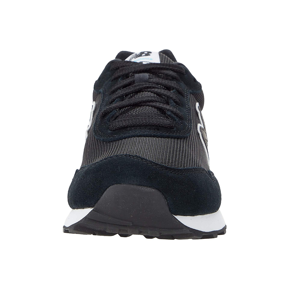 New Balance Women's 515 V3 Sneaker, Black/Nb White, 8