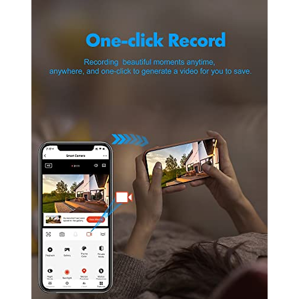 LaView Security Camera Outdoor Wired Starlight Color Night Vision, 2K Cameras for Home Security AI Human Detection & Auto Tracking, IP65 Outdoor Camera 2-Way Audio, US Cloud, Compatible with Alexa