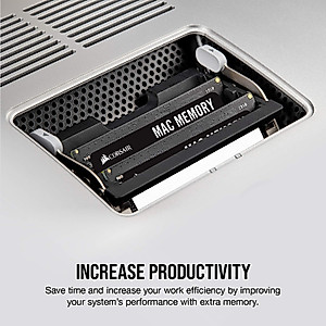 CORSAIR Mac Memory 64GB (2 x 32GB) DDR4 2666MHz C18 Memory Kit