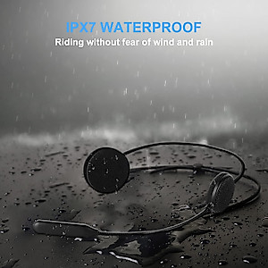 ELIKIDSTO Motorcycle Helmet Bluetooth Headset with HIFI Stereo Sound,Large Battery,Bluetooth Helmet Speakers with Calls Answer Automatically,Voice Assistant,IPX7 Waterproof,Easy to Install