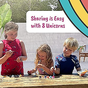 Unicorn Painting Kit for Girls - Paint Your Own Unicorn Craft Kit Toys w 2 Unicorn Headbands, Pegasus, Alicorn & DIY Unicorn Crafts - Unicorns Gifts for Girls - Paint Sets for Kids Ages 4-8