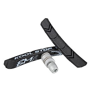 Kool Stop BMX Threaded Brake Shoe, Black