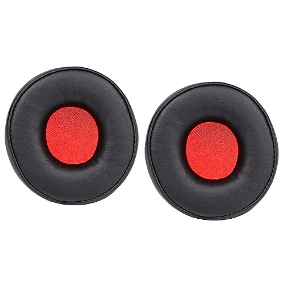 Move Ear Pads Cushion, MOLGRIA Replacement Earpads for Jabra Mobr Wireless Stereo Headphones.(Red Lining)
