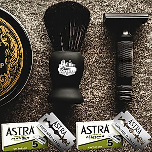 Astra Superior Premium Platinum Double Edge Safety Razor Blades, 5 Count (Pack of 3)