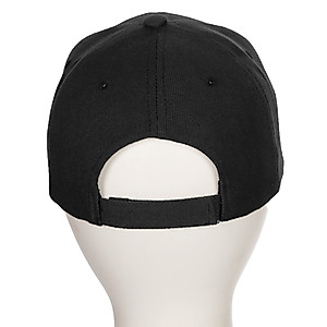 Classic Baseball Hat Custom A to Z Initial Team Letter, Black Cap White Black Letter X