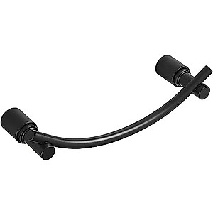 SilteD Towel Holder 10 Inches Hand Towel Holder Bathroom Towel Bar Towel Rack Towel Hanger Stainless Steel Wall Mount Bathroom Accessories Towel Rack/Black