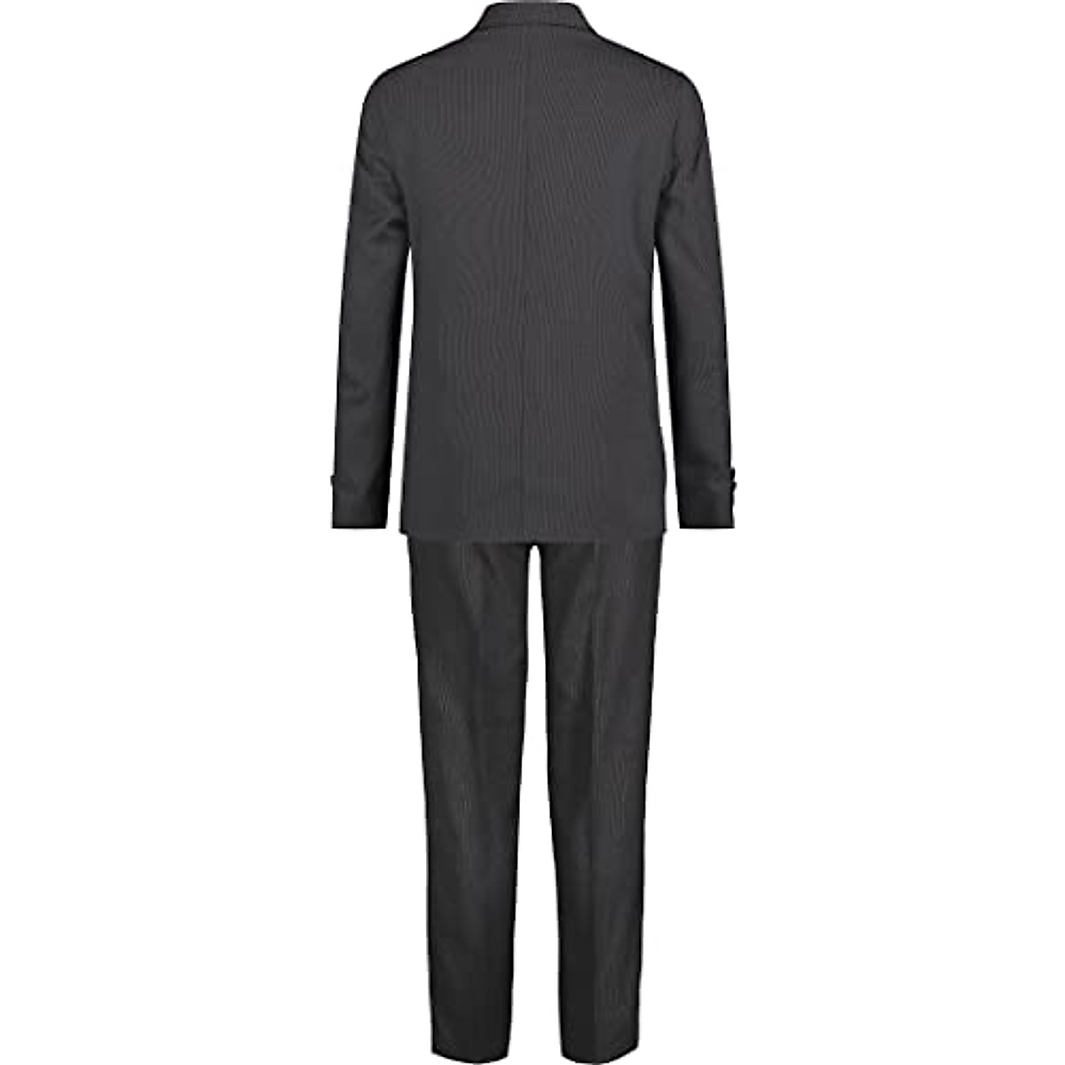 Van Heusen Boys' Big 2-Piece Formal Suit Set, Mini Black, 10 Husky