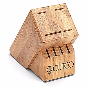 CUTCO Model 1810 Studio +4 Set with bonus CUTCO Polishing Cloth. Set includes 1720 Paring Knife, 1721 Trimmer, 1729 Petite Carver, 1768 Spatula Spreader, and 4-1759 Table/Steak Knives, all in individual Factory-Sealed plastic bags + 1751 Oak Block.