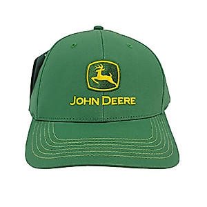 John Deere Green Moline 112 Fit Cap Embroidered Logo Hat