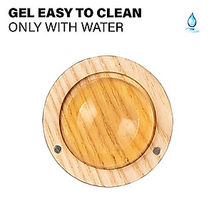 Audiophile Dealer Turntable Stylus Cleaner - Special Gel Cleans Cartridge Needle Tip, Eco-Friendly Handmade Ashwood - Vinyl Record Player Accessories