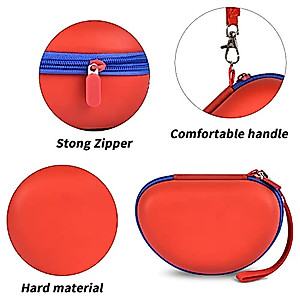 Case Compatible with eKids Wireless Bluetooth Portable Headphones, Kids and Toddler Headband Storage Holder Bag Pouch Also Fits for Audio Cable (Box Only)