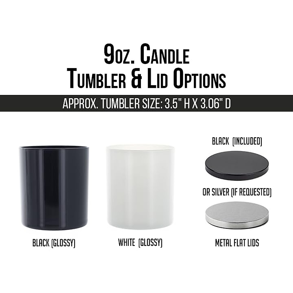 3.5oz./9oz. Custom Song Couples Candle | Personalized Photo Candle, Music Candle