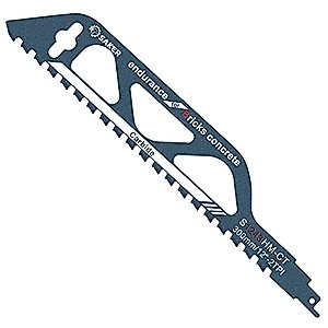 Saker Saw Blade-Demolition Masonry Reciprocating Hard Alloy Saw Blades for Cutting Wood,Porous Concrete,Brick 12”/300mm