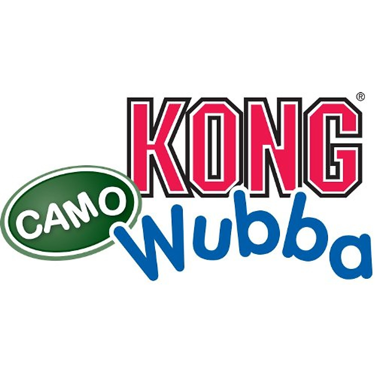 KONG Camo Wubba Dog Toy - Large (Assorted Colors)