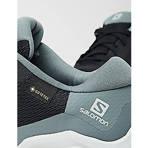 Salomon X Reveal Gore-TEX Hiking Shoes for Women, Black/Stormy Weather/Ebony, 10.5