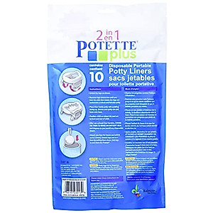 Potette Plus Liner Refills - 10 ct