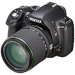 Pentax K-50 16MP Digital SLR with 18-135mm Lens (Black) - International Version