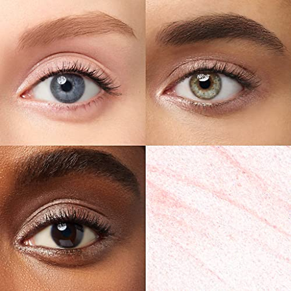 Julep Eyeshadow 101 Crème to Powder Waterproof Eyeshadow Stick Duo, Blush Pink Metallic & Mink Mauve Metallic