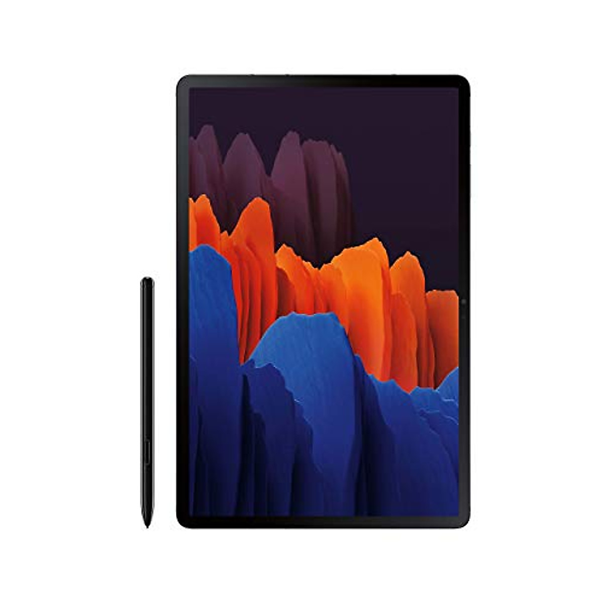 SAMSUNG Galaxy Tab S7+ (5G Tablet) LTE/WiFi (T-Mobile), Mystic Black - 128 GB (2020 Model - US Version & Warranty) - SM-T978UZKATMB (Renewed)