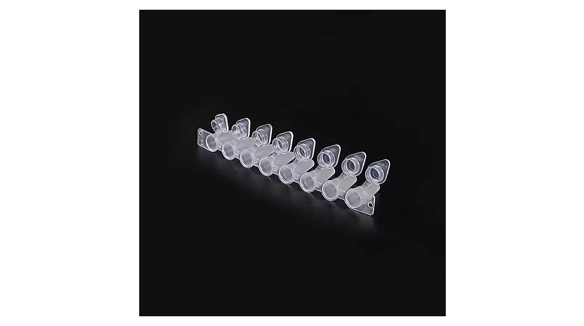 Buy 0.2ml PCR Tubes with Hinged Flat Caps