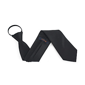 AONELAS NEOVAT Men and Woman Tie black Auto Automatic necktie 3 sizes