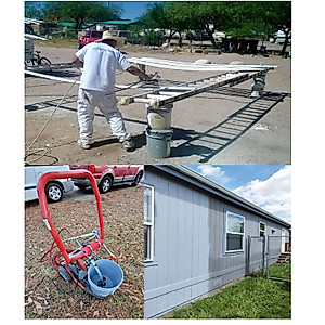 Jewboer 5 Pieces Airless Paint Sprayer Tips for Airless Sprayer, 515 Spray Tip Nozzle