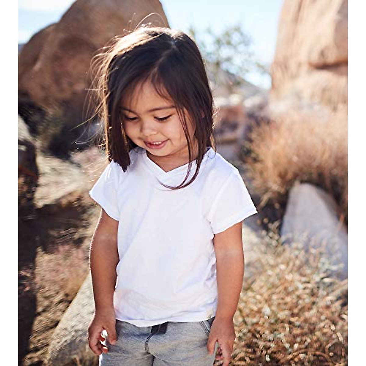 Burt's Bees Baby Boys Tees, Short Long Sleeve V-neck Crew Infant Top, 100% Cotton And Toddler T-Shirt Set, Multi 3-pack, 18 Months US