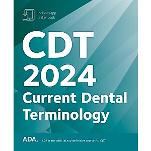 CDT 2024: Current Dental Terminology Book and App