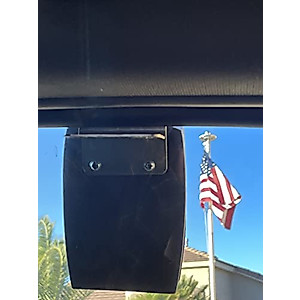 FnJ Window & Wall Mount Lockbox Keysafe for Keys FOB with Protective Cover & Faraday Bag Bundle 3 Pieces (1 Pack)