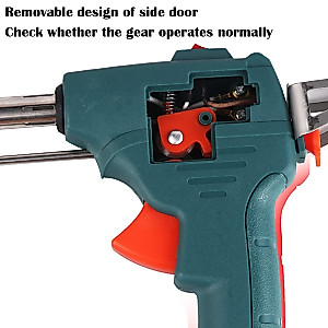 Soldering Iron Kit, Adjustable Temperature soldering kit, 80W Electronic Welding Gun with Welding Wire Nozzle and 2 Tweezers for Soldering Circuit Boards,Electrical Maintenance,DIY Repair