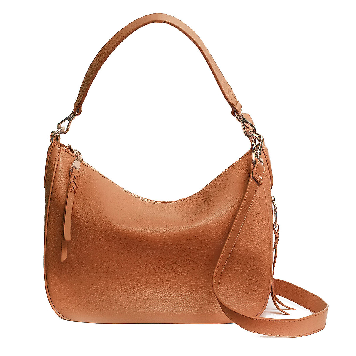 Meliae Camera Bag for Women, DSLR Mirrorless Camera Purse, Leather Shoulder Crossbody Hobo Travel Tote for Photographers (Brown)