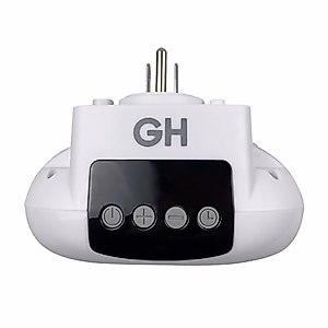 Digital Ceramic 750-Watt Wall Outlet Plug-in Space Heater by Good Housekeeping (White)