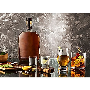 JoyJolt 6-Pack Heavy Base Shot Glass Set, 2-Ounce Shot Glasses