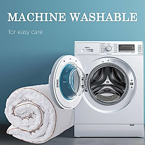 Whatsbedding Dual Layer 4 Inch Memory Foam Mattress Topper Queen Size, 3 Inch Memory Foam Plus 1 Inch Pillowtop Mattress Pad Filled 7D Down Alternative, Cooling Fiber Cover, Comfort Support