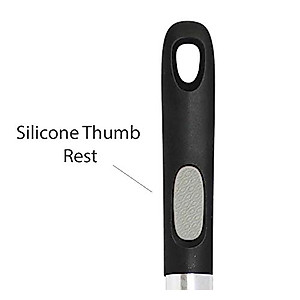 Mirro A7970784 Get A Grip Aluminum Nonstick 12-Inch Fry Pan / Saute Pan Cookware, Black