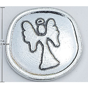 The Grandparent Gift Co. Wedding Memorial Gift | Always With You Wedding Day Whispers Pewter Coin and Sentiment Card