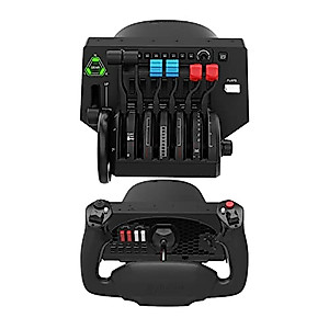 Honeycomb Alpha Flight Controls Yoke with Honeycomb Aeronautical Bravo Throttle Quadrant Bundle (2 Items) (2 Items)