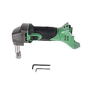 Metabo HPT 18V MultiVolt™ Cordless Nibbler | Tool Only - No Battery | For Ribbed Metal Panels | 180 Degree 3-Stop Die Holder | CN18DSLQ4
