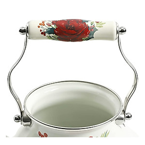 The Pioneer Woman Cheerful Rose Tea Kettle