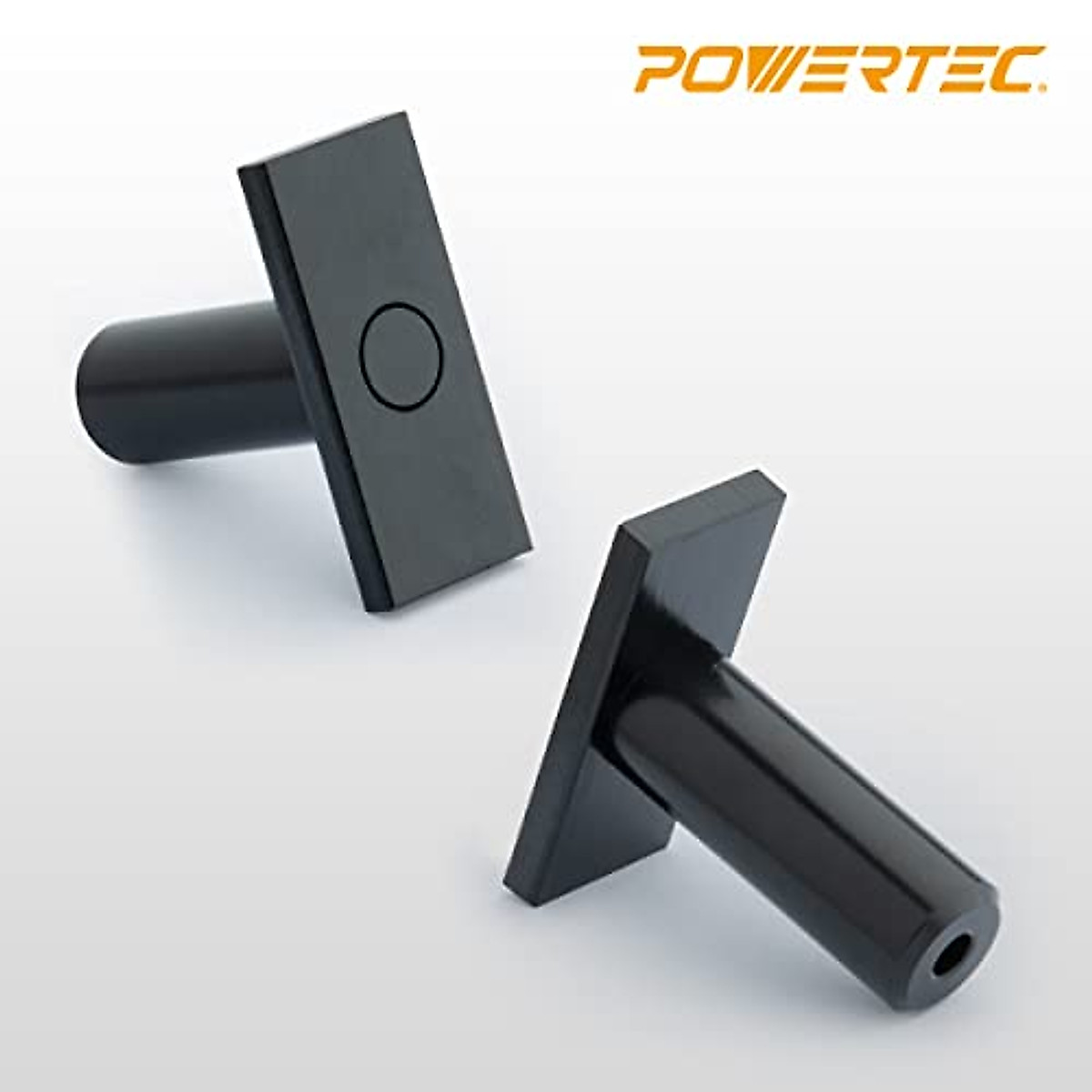 POWERTEC 71467-P2 Solid Steel Bench Dog, (Pack of 2)