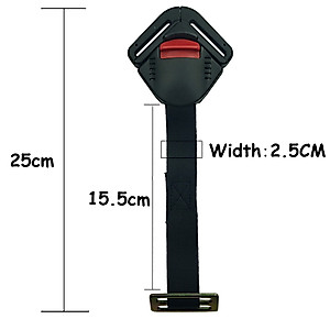 Universal Child Seat Toddler Harness Clip Fixed Lock Buckle 5PT 5 Point Adjustable Strap for Stroller Baby High Chair Pram Buggy Kid Pushchair