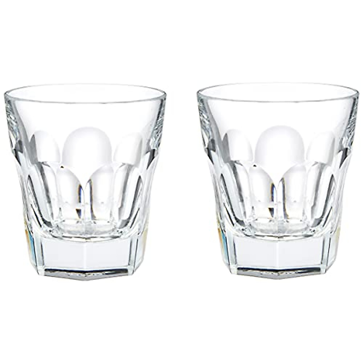 Baccarat Crystal Harcourt Old Fashion Tumbler Set of 2
